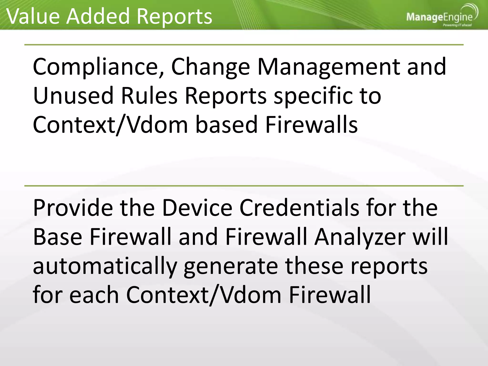 Virtual Firewall Management | PPT