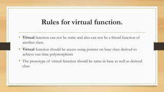 Virtual function complete By Abdul Wahab (moon sheikh) | PPT