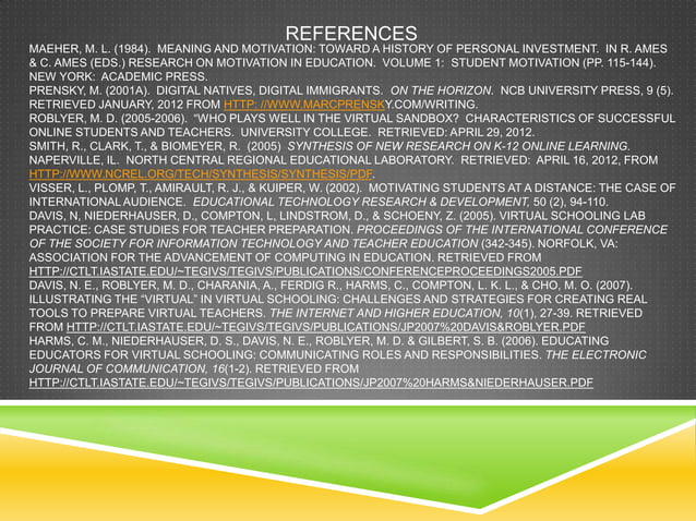 Virtual group Project IT6230 | PPTX | Educational Assessment | Education