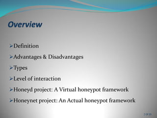 Virtual honeypot | PDF