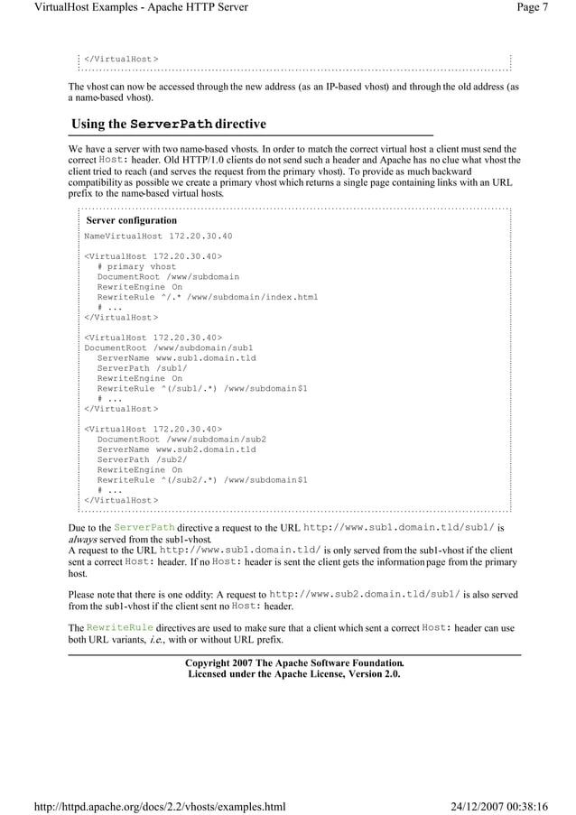 Virtual host examples_-_apache_http_server | PDF
