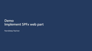 Virtual Hub - Host SharePoint Framework web part as MS Teams messaging extension | PPTX