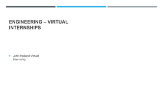 Virtual internships engineering | PPTX