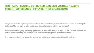 Virtual internships finance | PPT