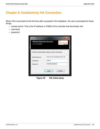 Virtual Intranet Access (VIA) | PDF | Computer Networking | Computing