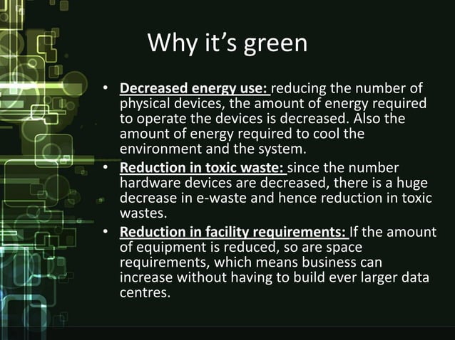 Virtualization in green computing | PDF | Desktops | Computing