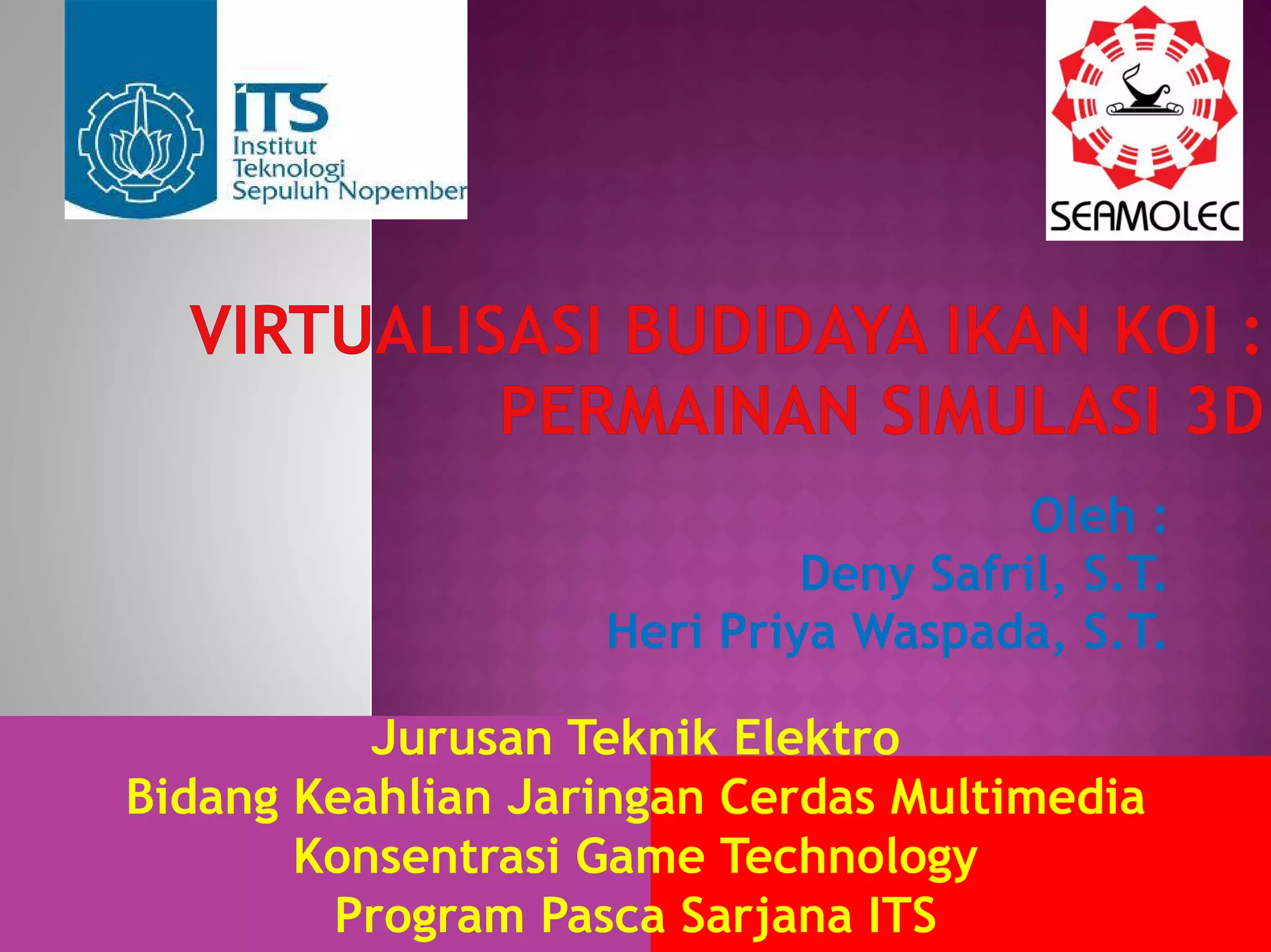 Virtualisasi budidaya ikan koi | PDF