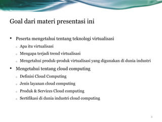 Virtualisasi & Cloud Computing | PDF