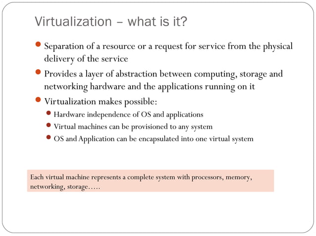 Virtualisation with v mware | PPT