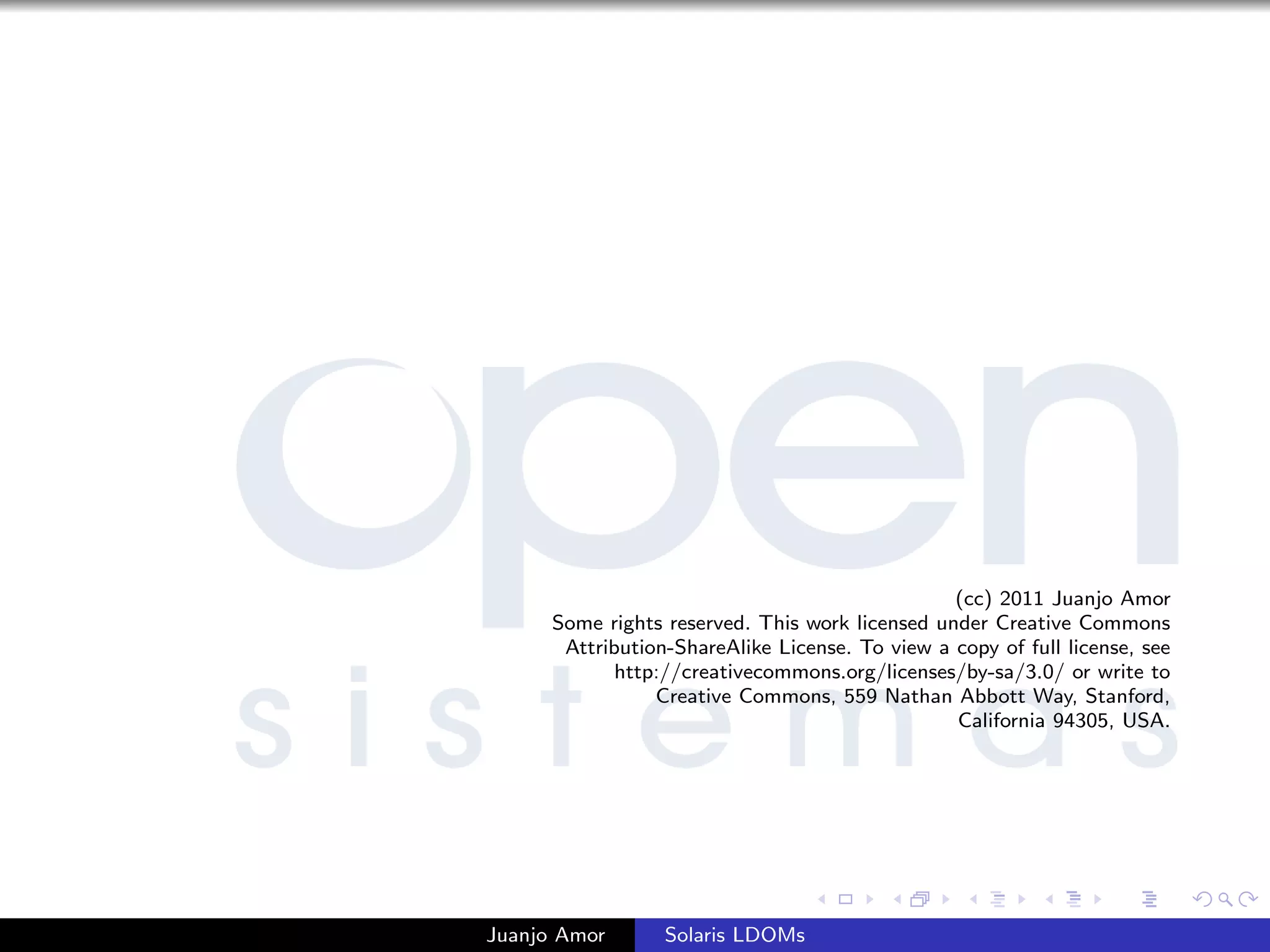 Virtualization - Solaris LDOMs - OpenSistemas | PDF