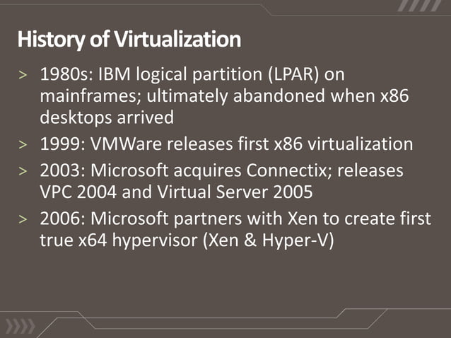 Virtualization: What Does The Future Hold? | PPT