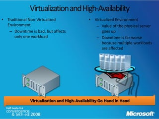 Virtualization: Hyper-V, VMM, App-V and MED-V. | PDF
