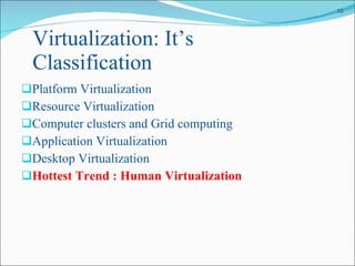 Virtualization | PPT