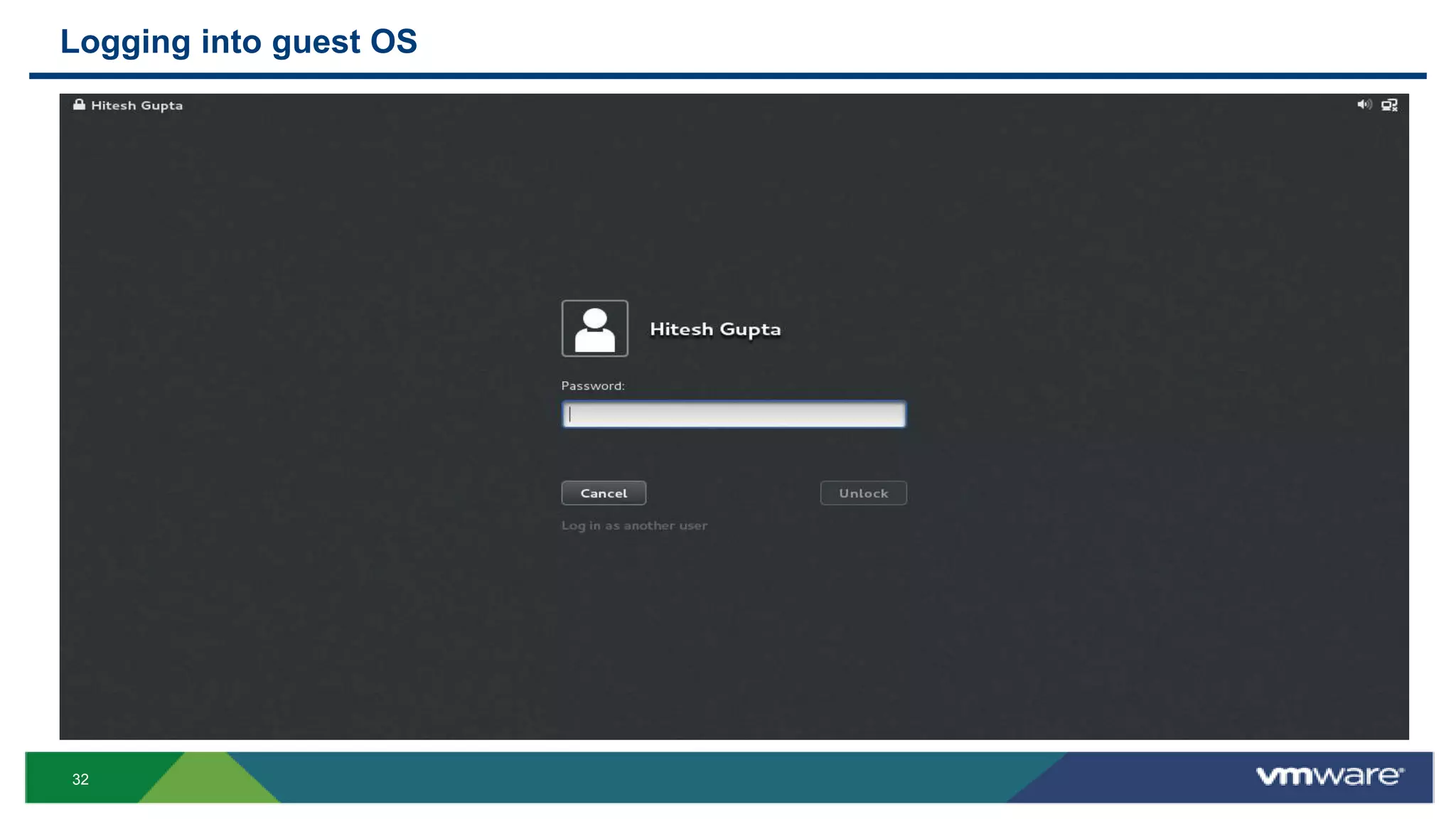 Virtualization using VMWare Workstation | PPTX