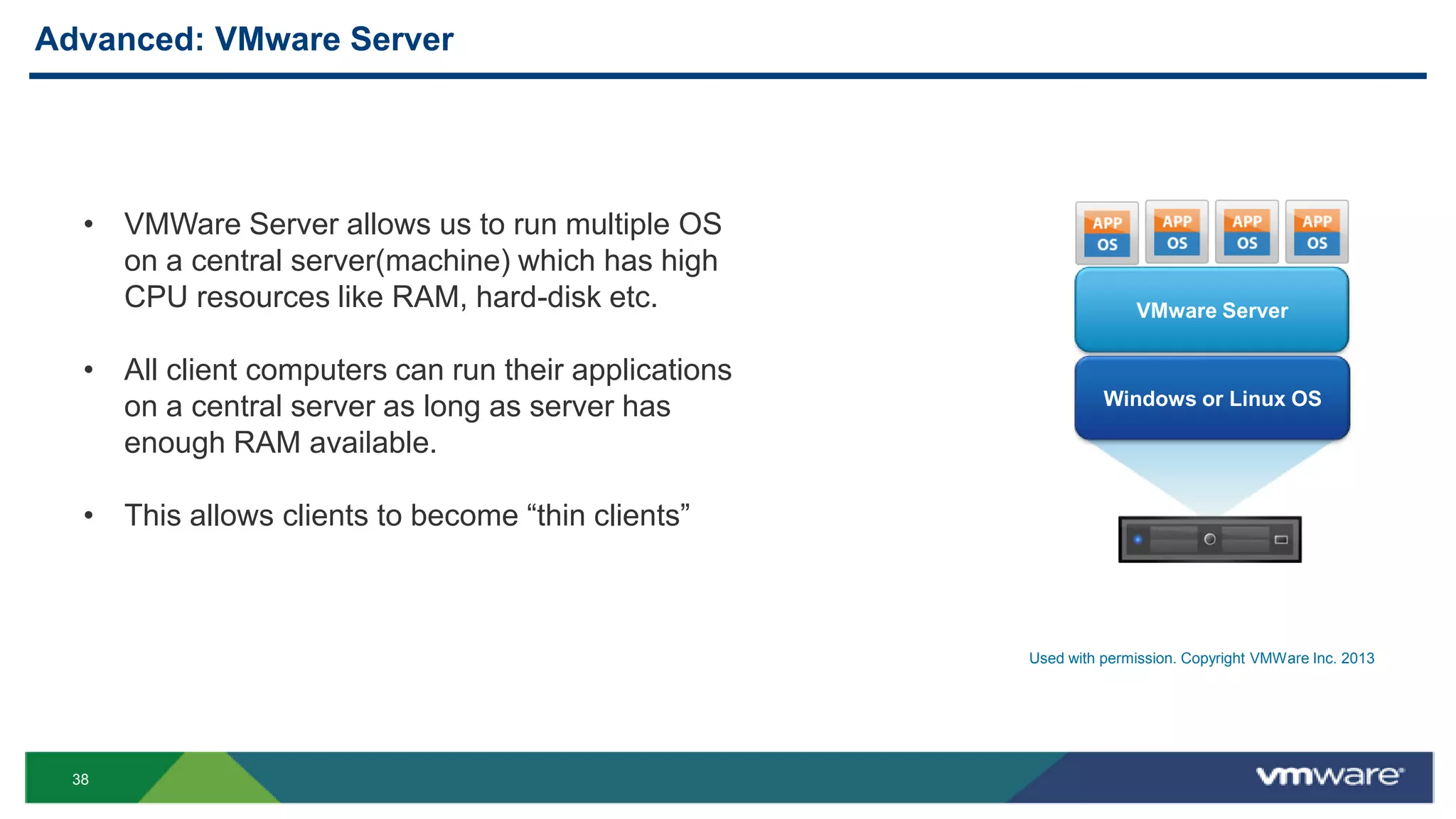 Virtualization using VMWare Workstation | PPTX