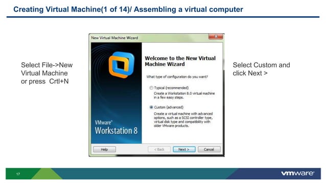 Virtualization using VMWare Workstation | PPTX | Operating Systems | Computer Software and ...
