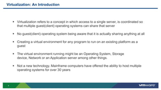 Virtualization using VMWare Workstation | PPTX