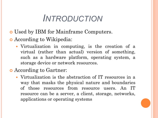 Virtualization and Open Virtualization Format (OVF) | PPT