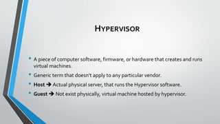 Virtualization | PPT