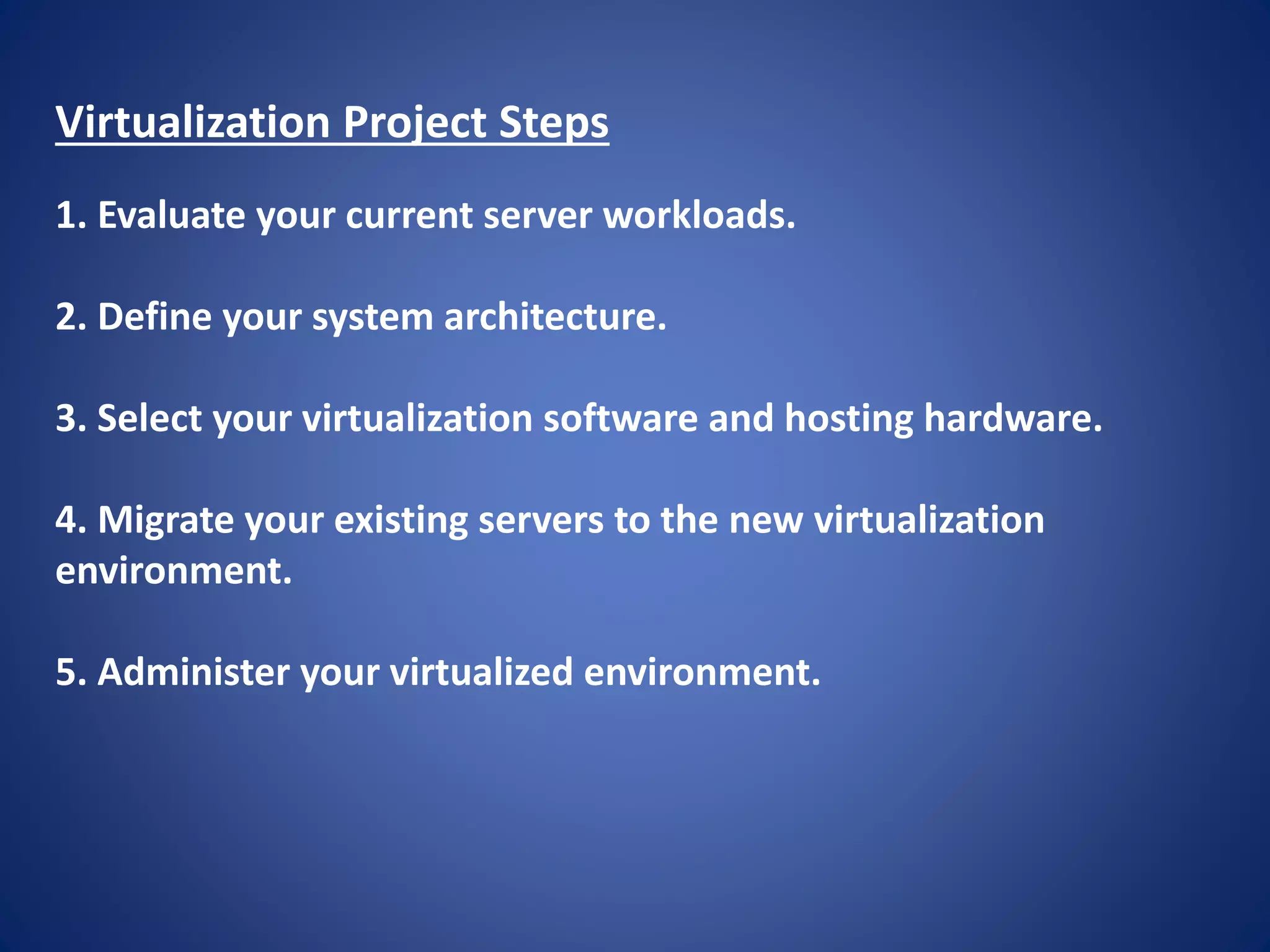 Virtualization | PPT
