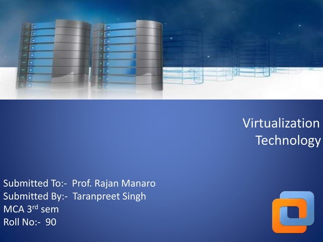 Virtualization | PPT