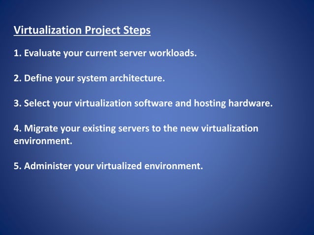 Virtualization | PPT