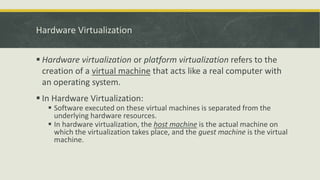 Virtualization | PPT