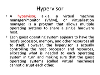Virtualization | PPT