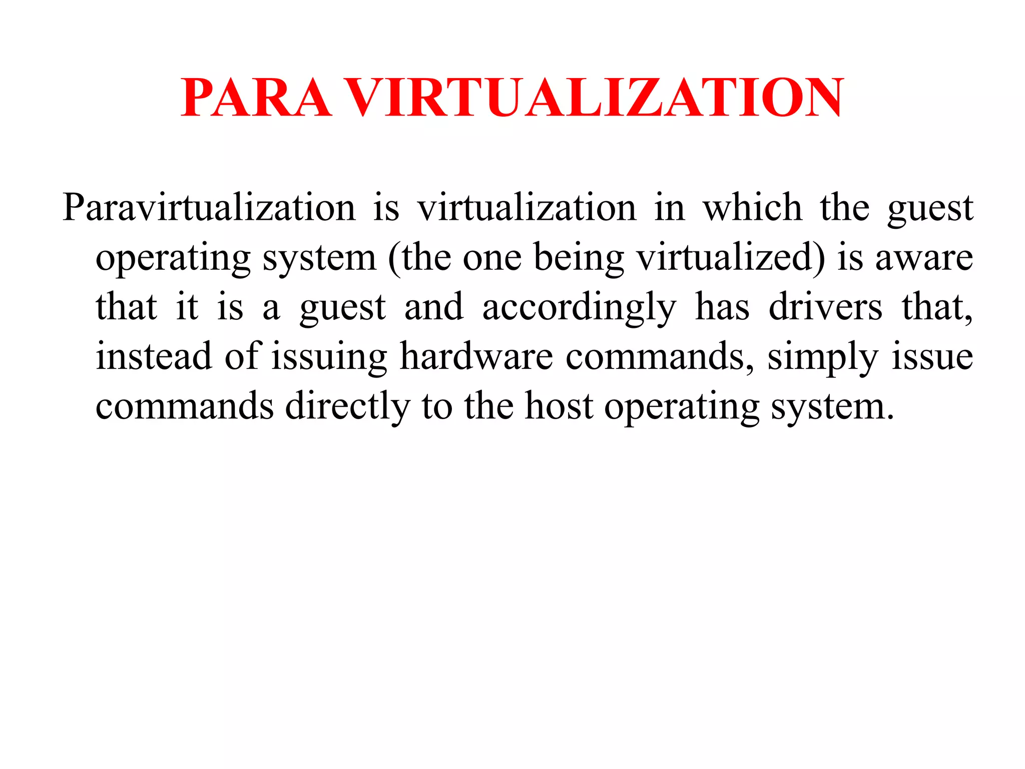 Virtualization concepts in OS | PPT