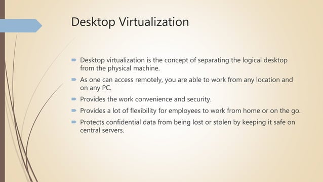 Virtualization | PPTX | Operating Systems | Computer Software and Applications