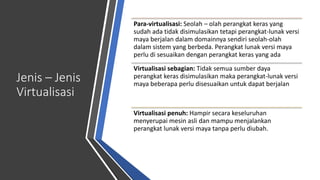 Dasar Virtualisasi | PPTX