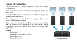 Virtualization- Cloud Computing | PPTX