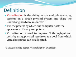 Virtualization | PPTX