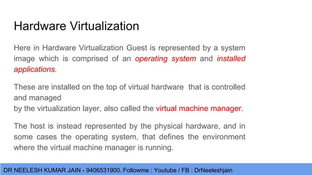 Virtualization in Cloud Computing and Machine reference Model | PPTX