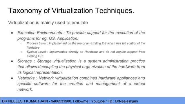 Virtualization in Cloud Computing and Machine reference Model | PPTX
