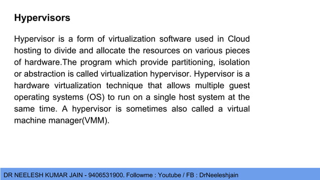 Virtualization in Cloud Computing and Machine reference Model | PPT
