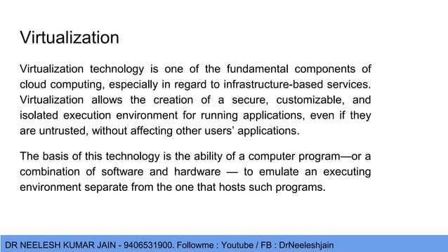 Virtualization in Cloud Computing and Machine reference Model | PPTX
