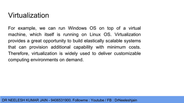 Virtualization in Cloud Computing and Machine reference Model | PPTX