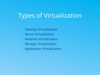 Virtualization is the simulation of the software | PPT