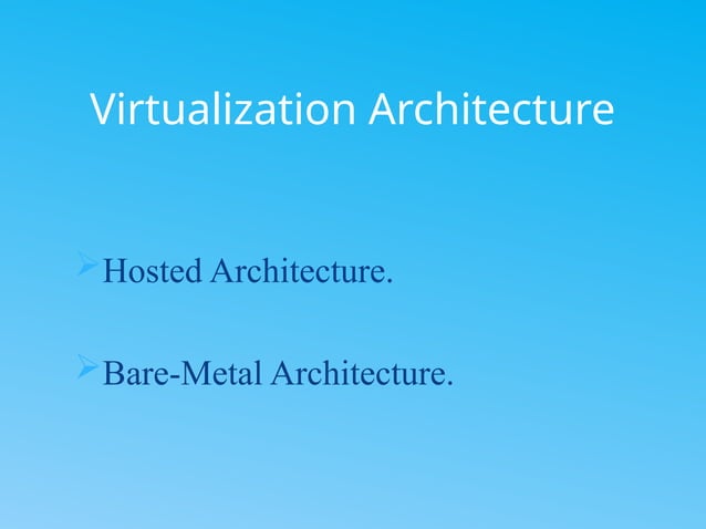 virtualization PPT for introduction and explaination | PPT