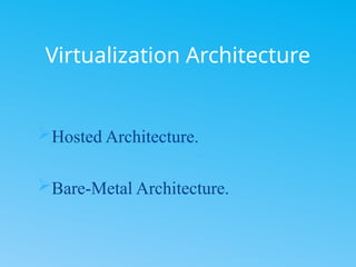 virtualization PPT for introduction and explaination | PPT