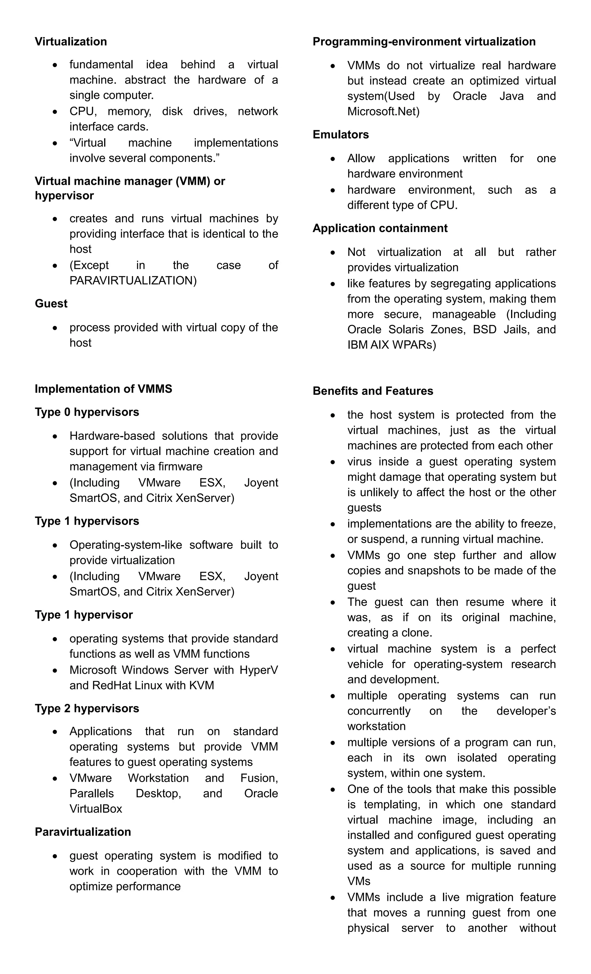 Virtualization.pdf | Operating Systems | Computer Software and Applications