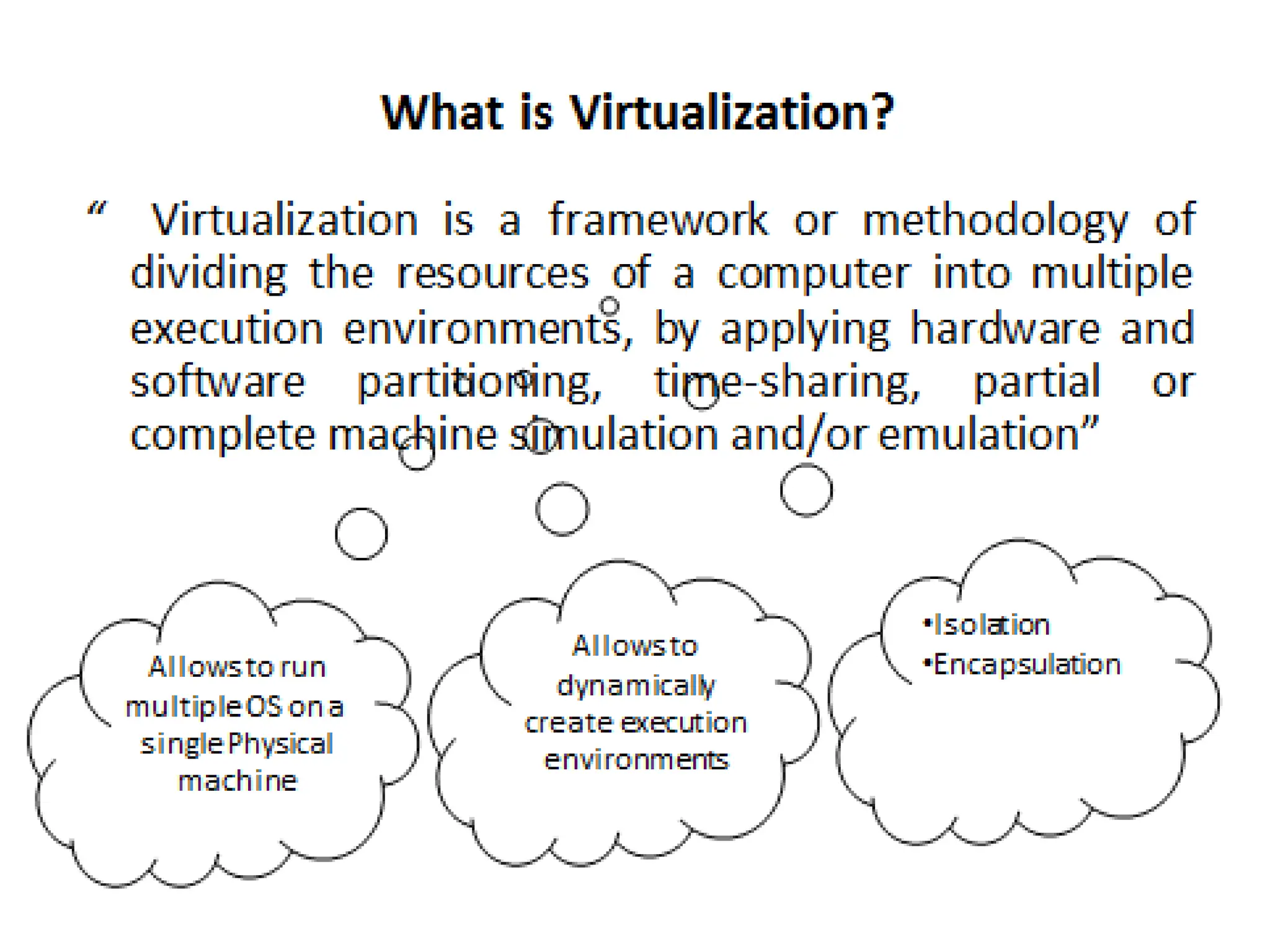 Virtualization.pptx | Operating Systems | Computer Software and Applications