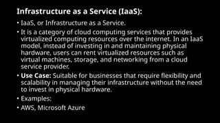 Virtualization Architecture, Cloud Deployment Models, and Service Models Explained | PPT