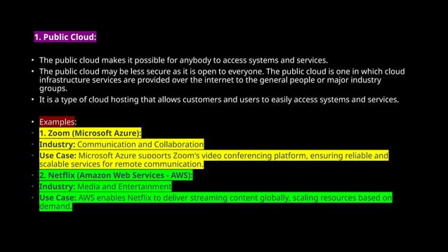 Virtualization Architecture, Cloud Deployment Models, and Service ...