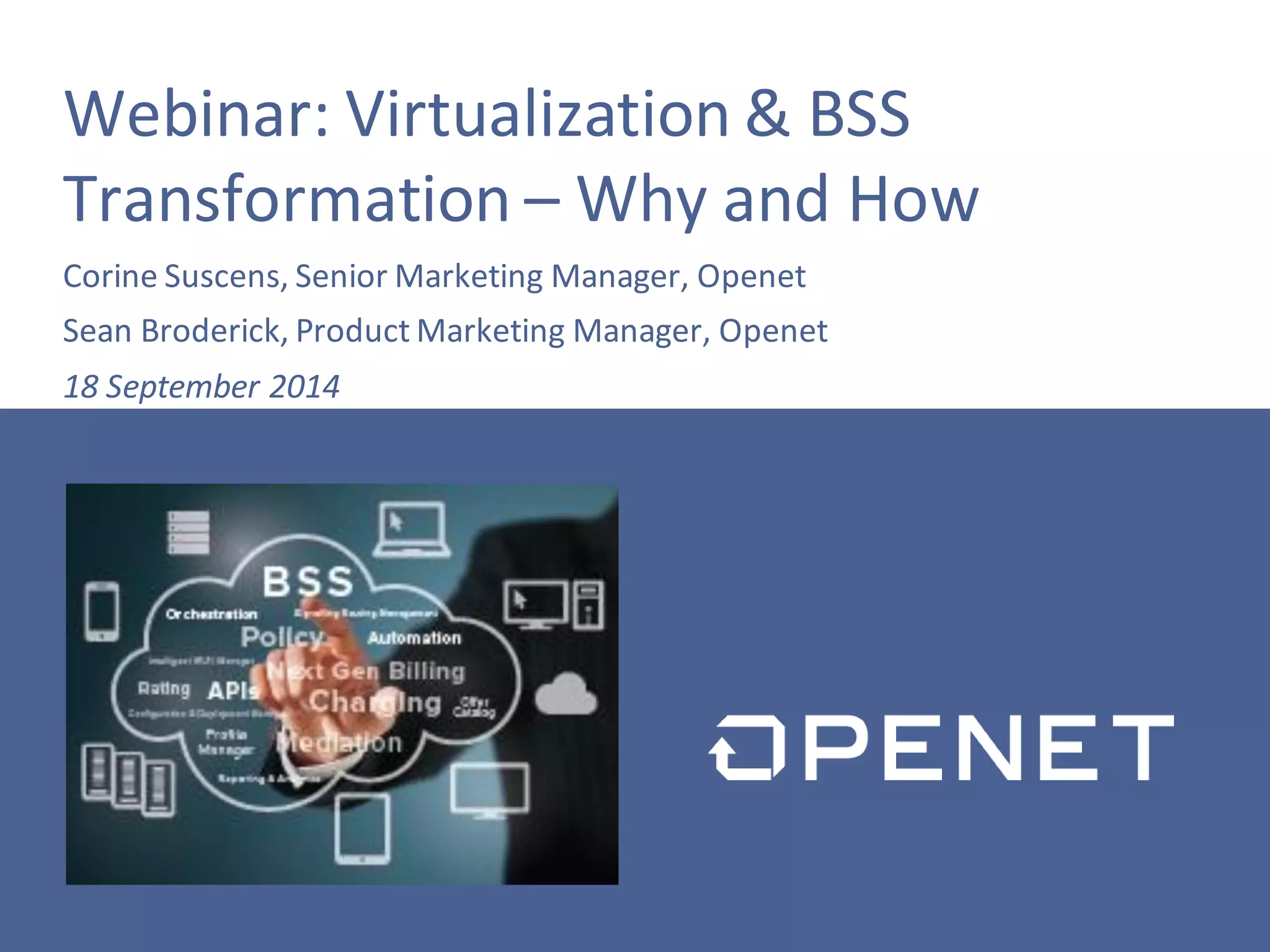 Virtualization and BSS Transformation - Why and How | PPT | Free Download