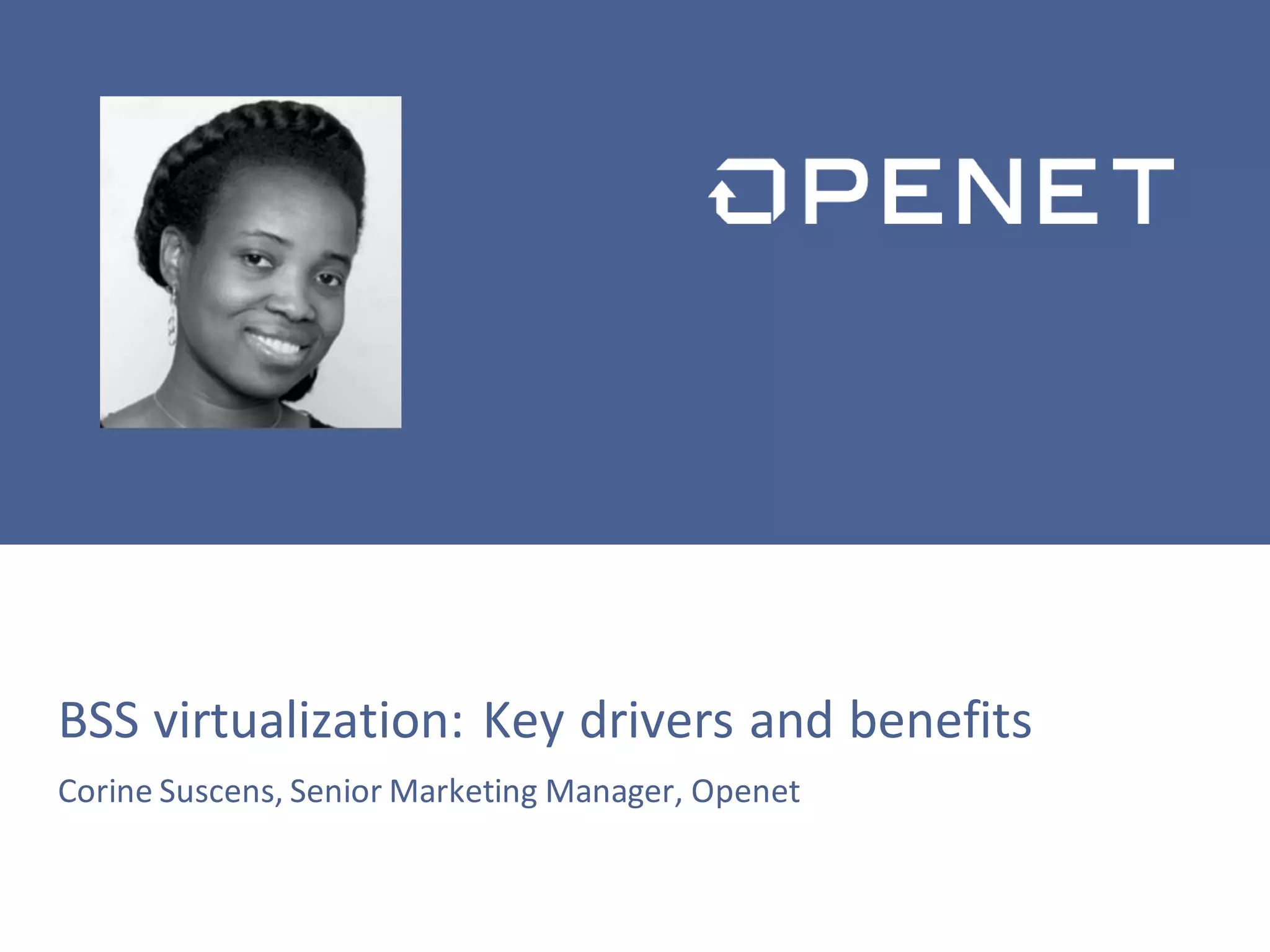 Virtualization and BSS Transformation - Why and How | PPT