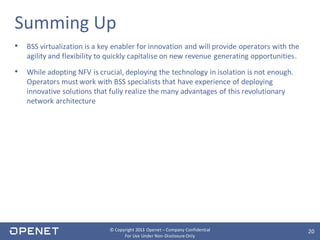 Virtualization and BSS Transformation - Why and How | PPT