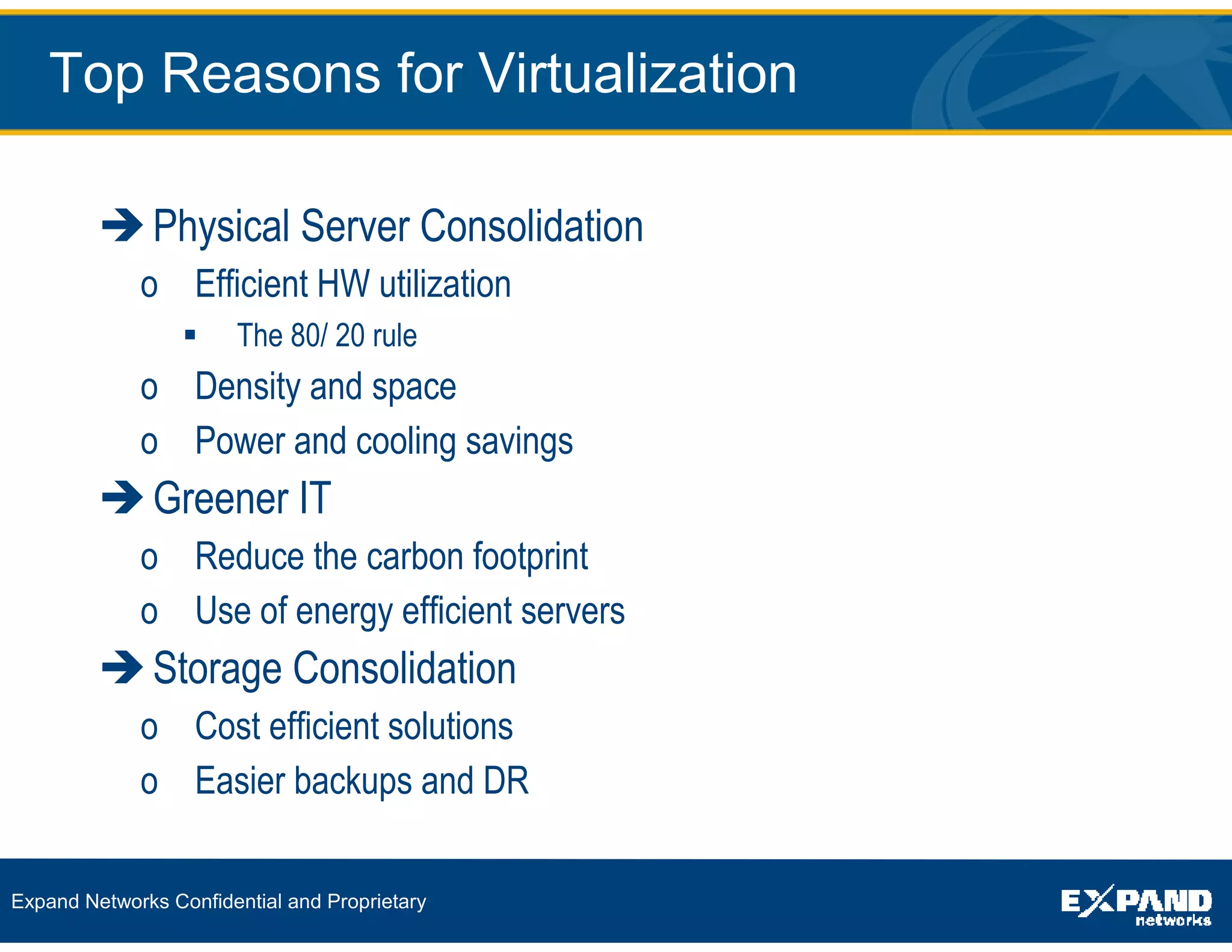 Virtualization And Wan Optimization Ppt