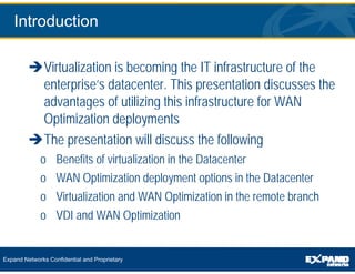 Virtualization and WAN Optimization | PDF | Cloud Computing | Internet